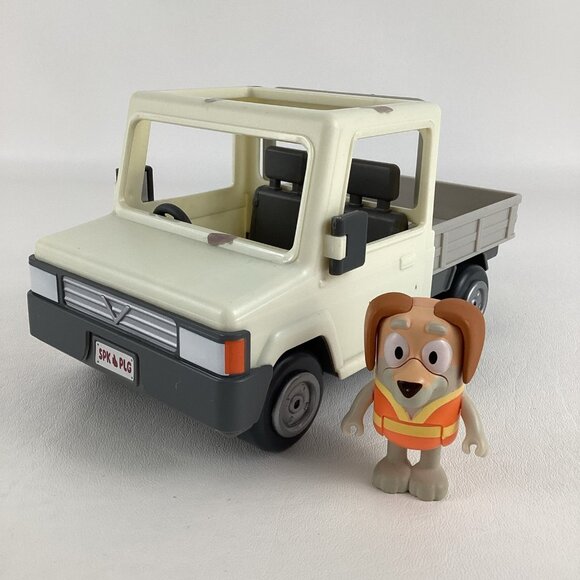 moose toys | Toys | Bluey Friends Tradies Ute Sparkys Truck Bin Man ...